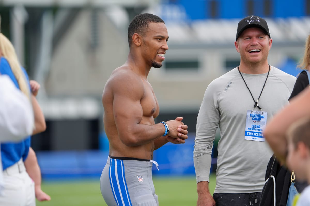WATCH: Giants-Lions joint practice devolves into players throwing ...