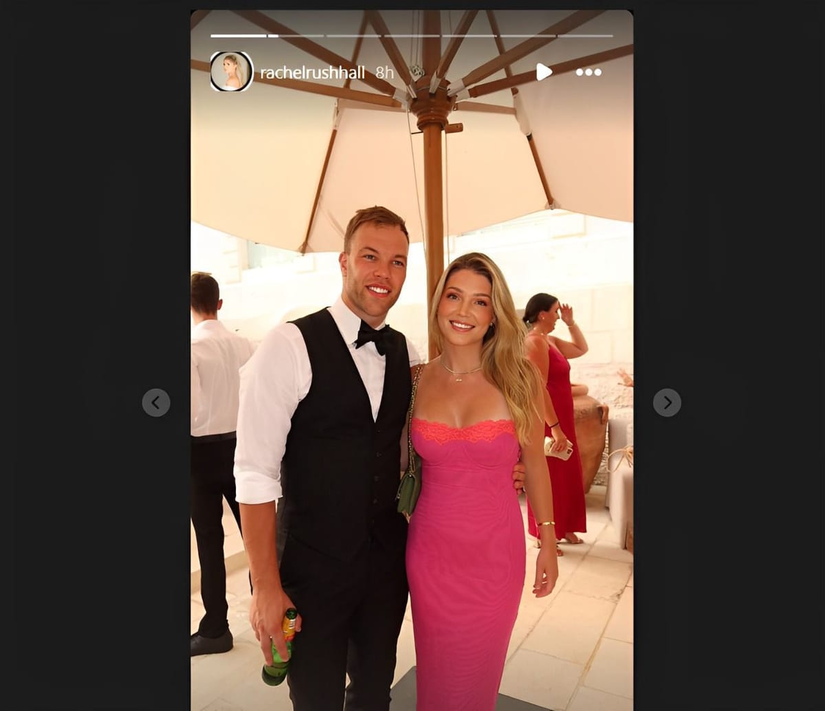Taylor Hall and wife Rachel give sneak peak into David Pastrnak's post ...