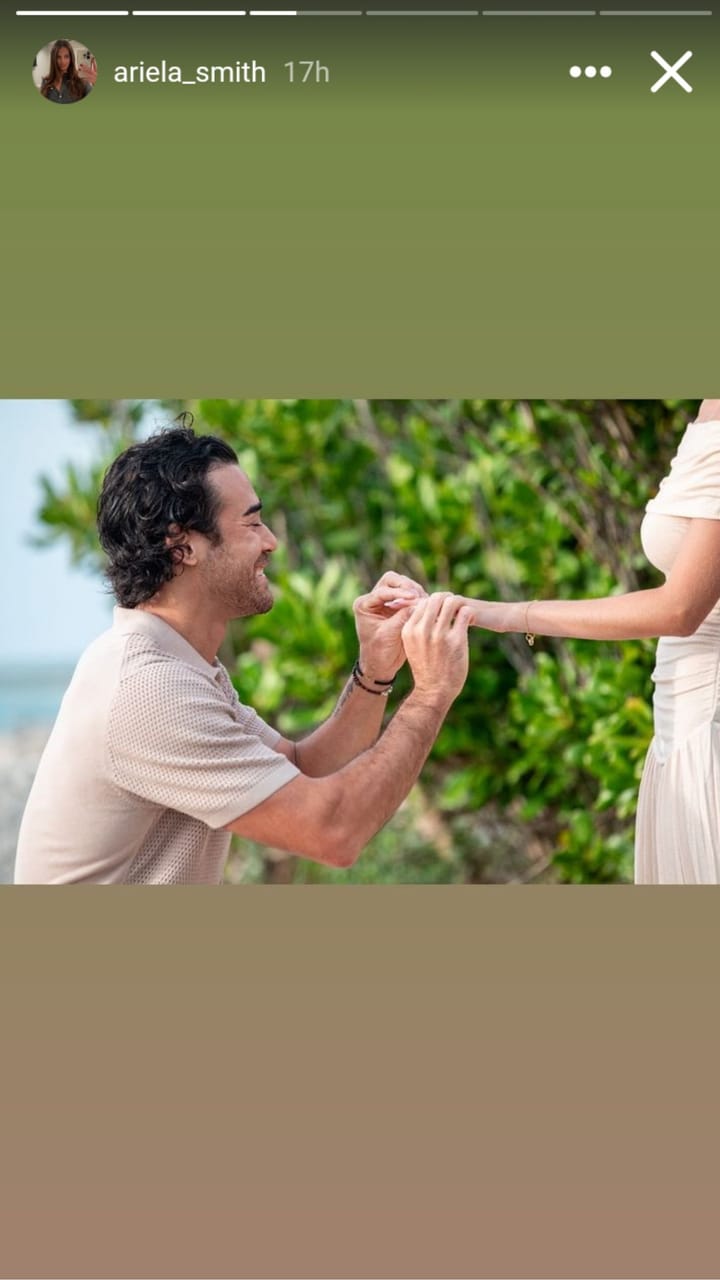 In Photos: Canucks' Kiefer Sherwood proposes to girlfriend Ariela Smith in Turks & Caicos