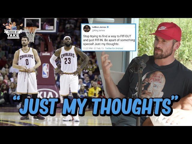 Fans riled up as Kevin Love once admitted being 'hurt' over LeBron ...
