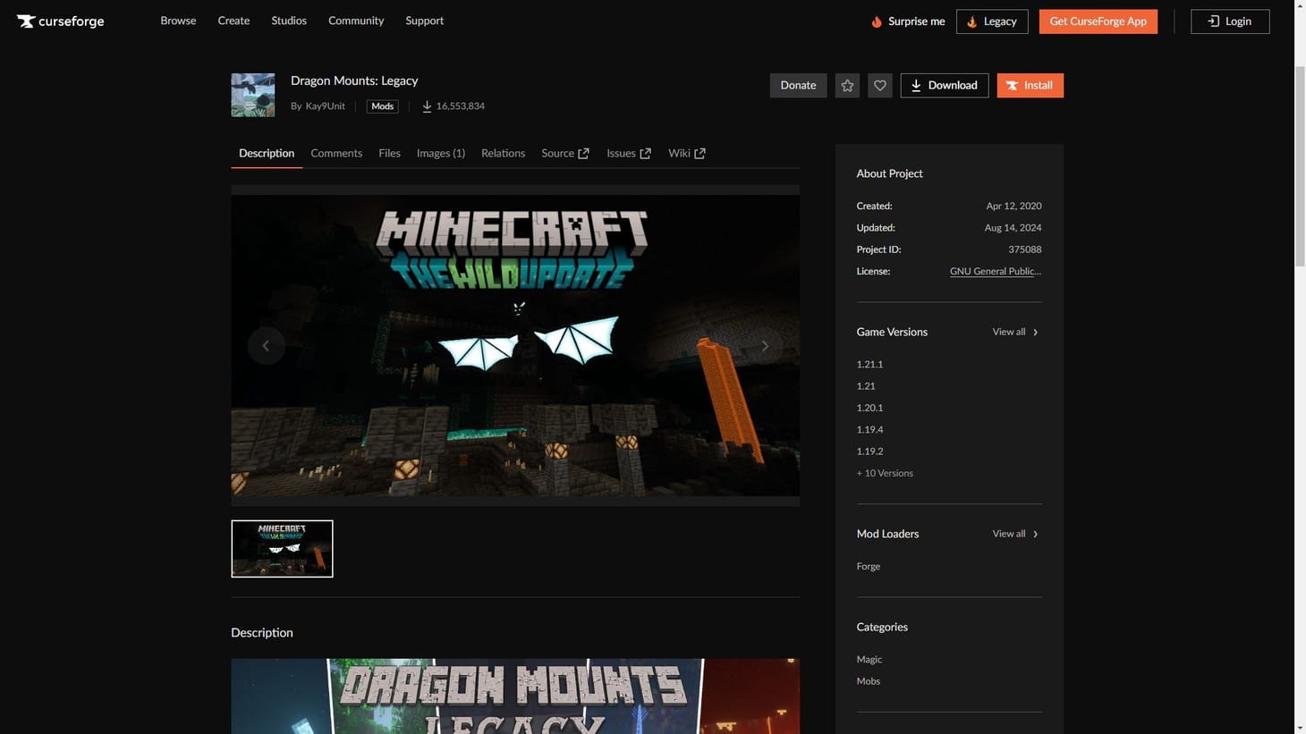Minecraft Dragon Mounts Legacy mod: Features, installation guide, and more