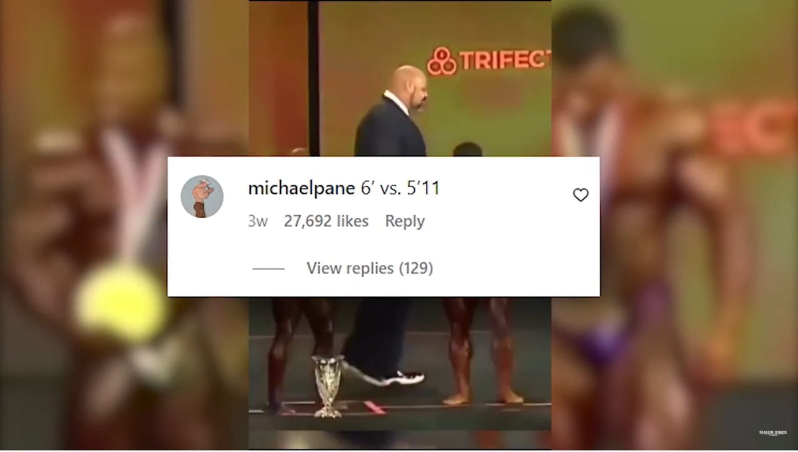 In pictures: Brian Shaw's hilarious appearance with Mr. Olympia