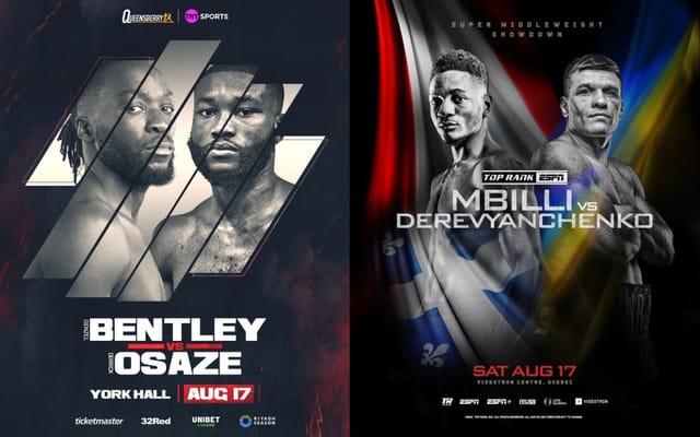 Boxing tonight: Boxing tonight (August 17, 2024): What are the fights ...