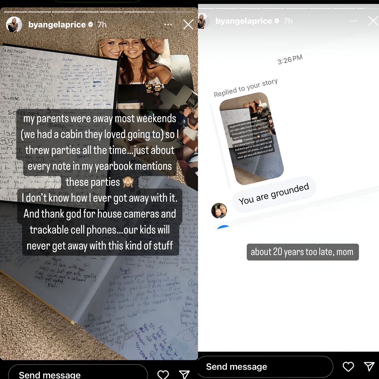 Carey Price's wife Angela reminisces 'reckless' high school years with ...