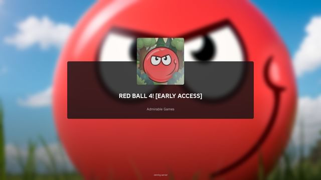 How to play Roblox Red Ball 4