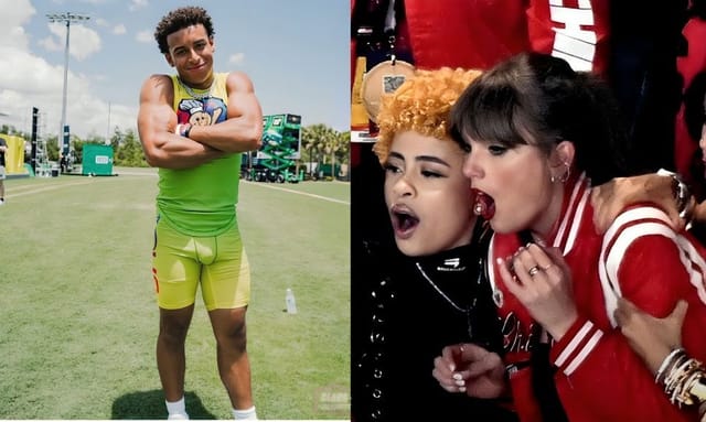 Who is Ice Spice’s brother Joey Gaston? QB stays cool amid student ...