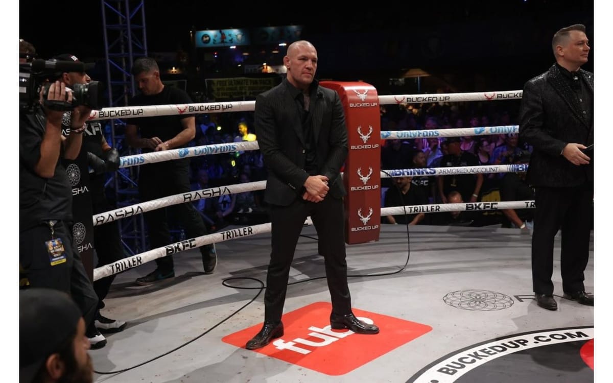 In Photos: Conor McGregor shares snaps of high-octane BKFC 63 weekend ...