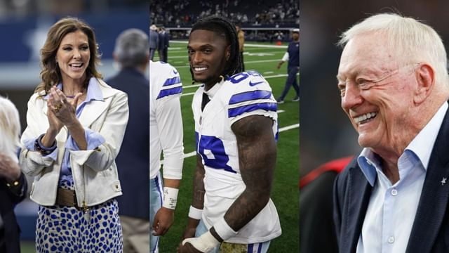 CeeDee Lamb & Jerry Jones’ daughter Charlotte share warm moment after ...