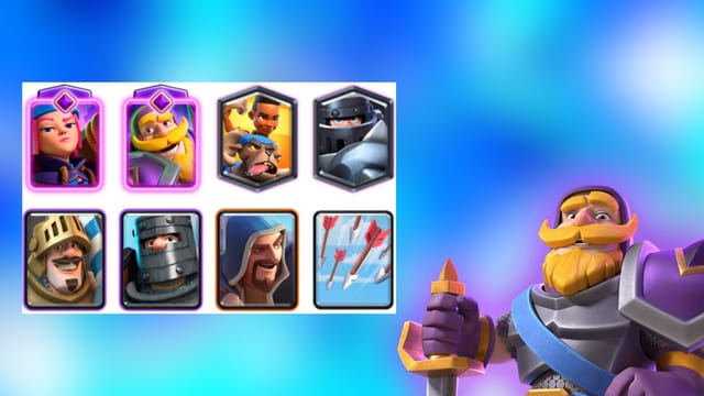 Best Knight Evolution decks in Clash Royale