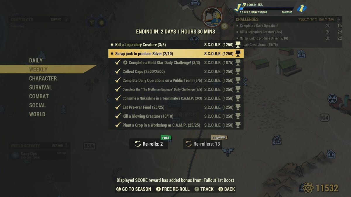 How to get Silver Scrap in Fallout 76