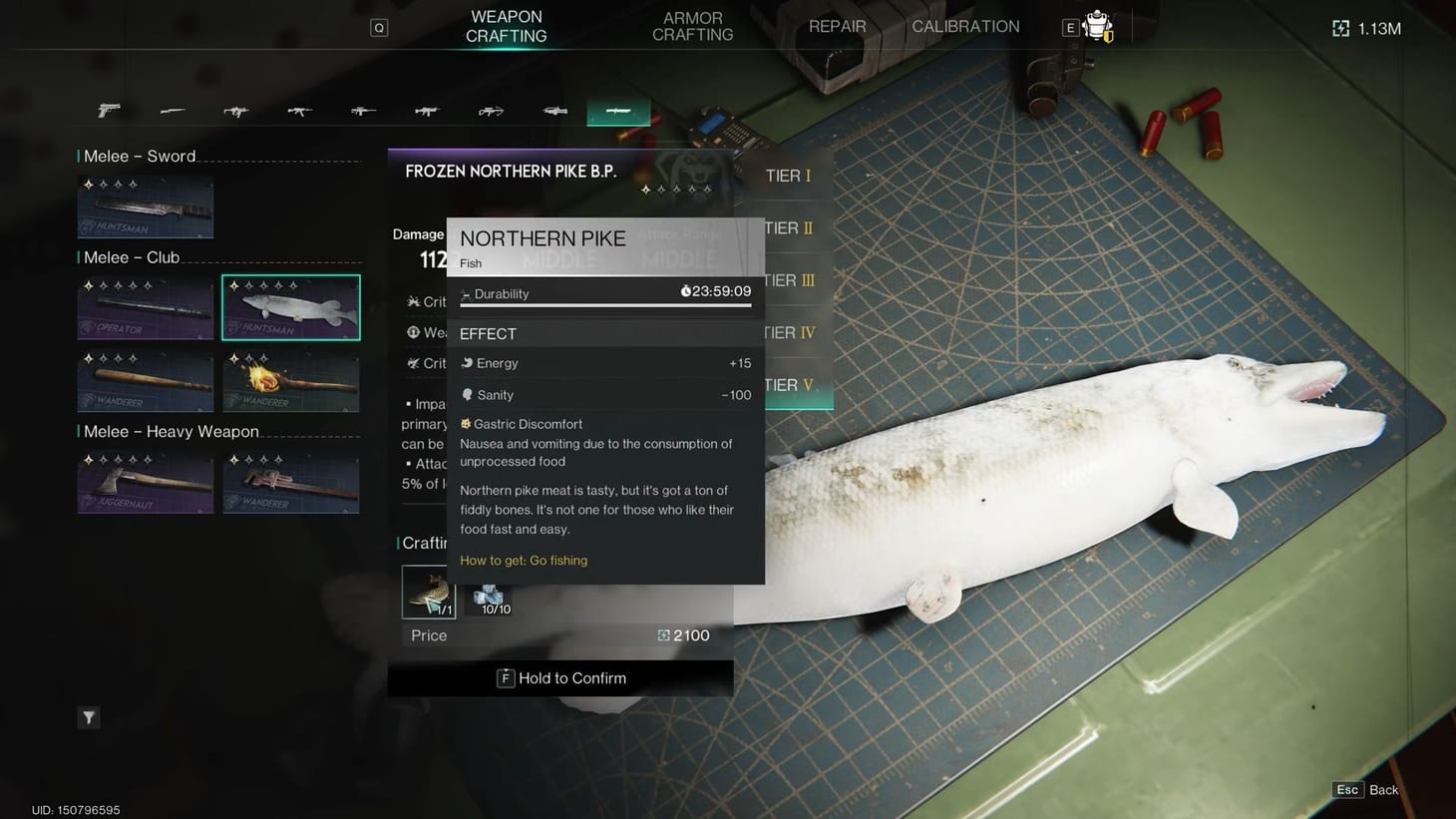 How to get Northern Pike in Once Human