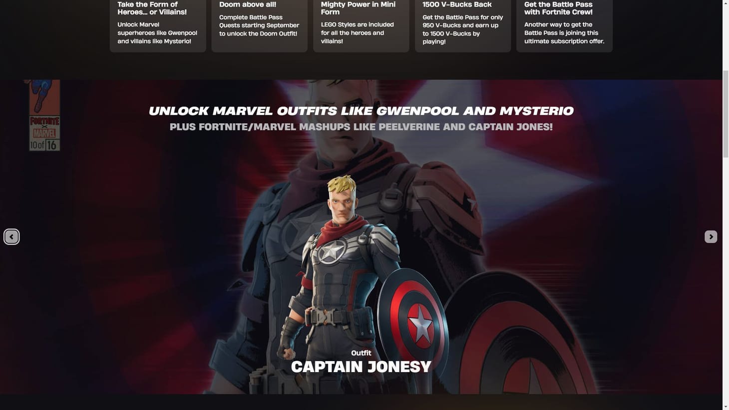Fortnite Chapter 5 Season 4 loading screen pays homage to Steve Rogers ...