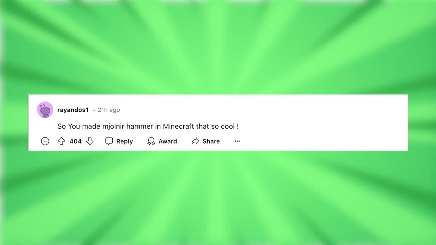 Minecraft player shares interesting concept idea for a copper mace