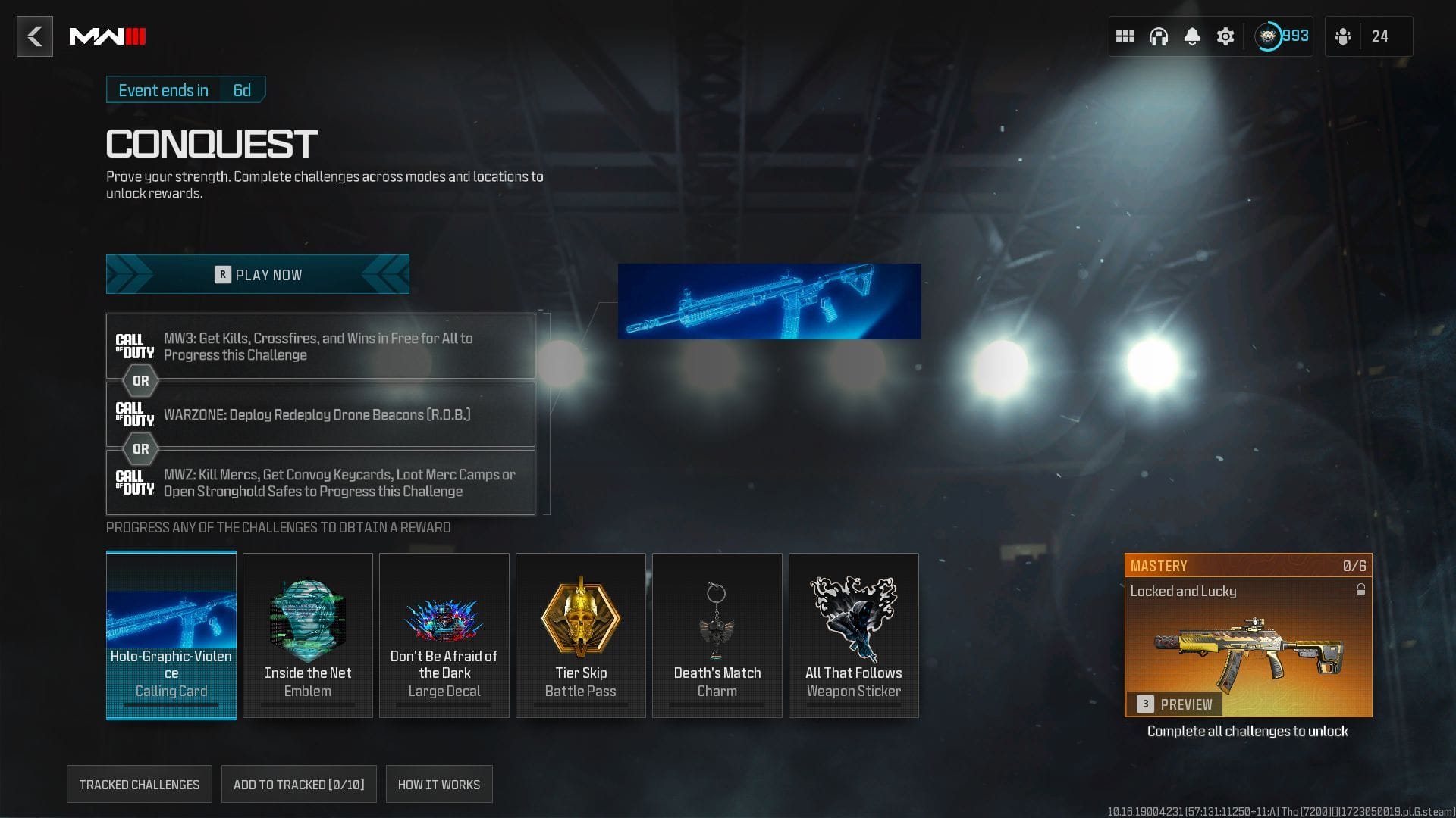 How to unlock the Locked and Lucky Weapon Blueprint in MW3 and Warzone?