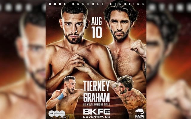 Connor Tierney vs. Jonny Graham: BKFC Coventry: Connor Tierney vs ...