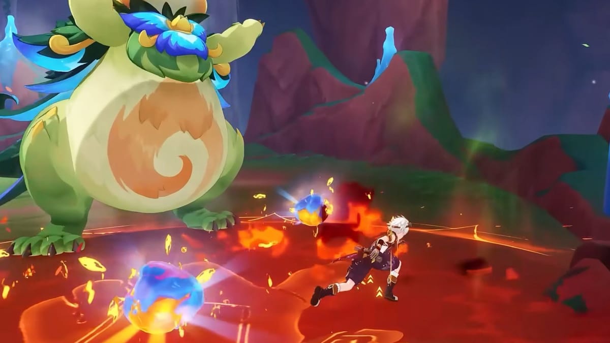 How to unlock Gluttonous Yumkasaur Mountain King boss in Genshin Impact