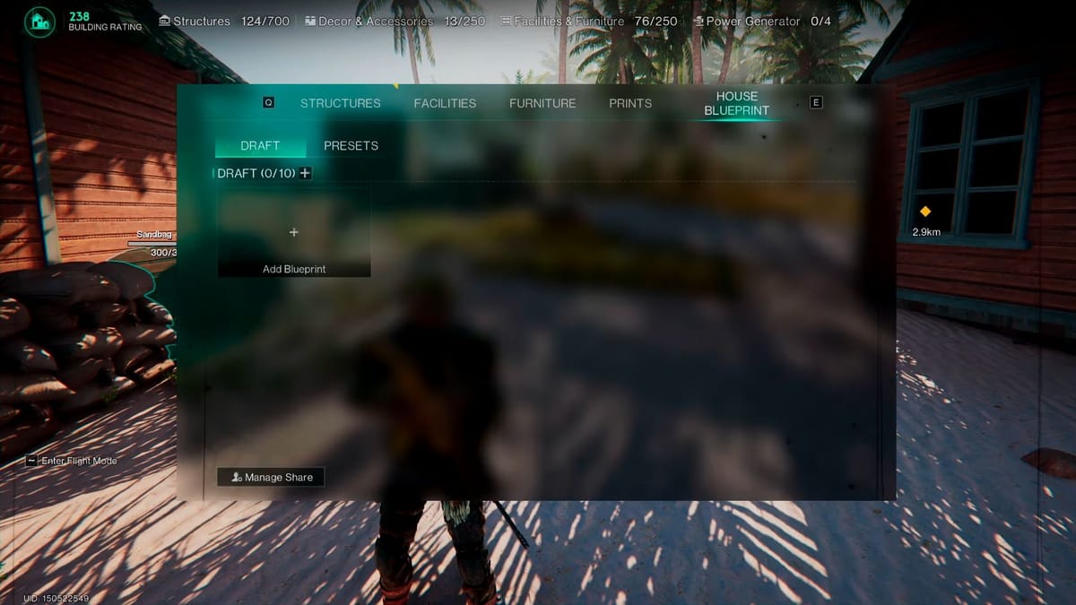 How to save and use House Blueprint in Once Human