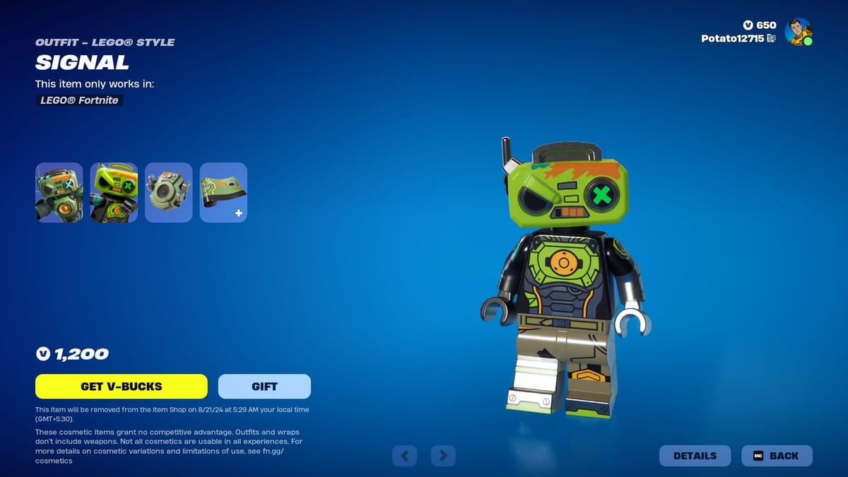 How to get the Signal skin in Fortnite