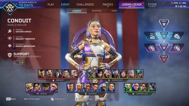 5 best Support Legends for Broken Moon in Apex Legends Season 22