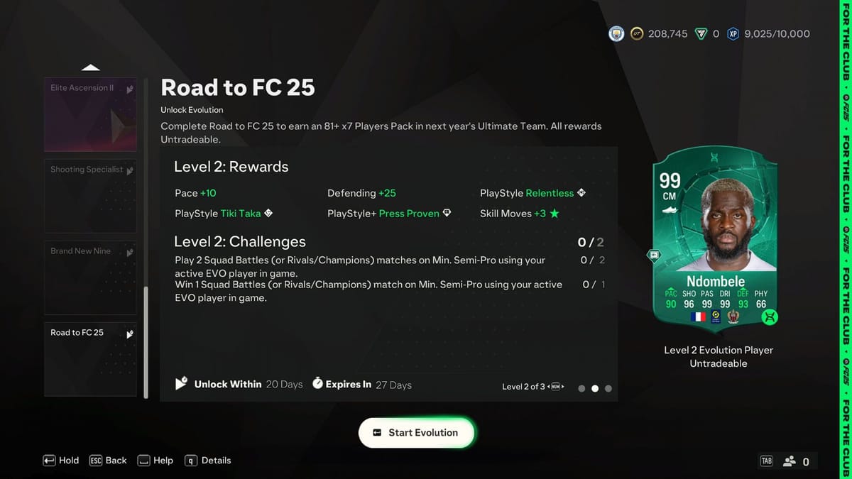 EA FC 24 Road to FC 25 Evolution guide: best players to use, all ...