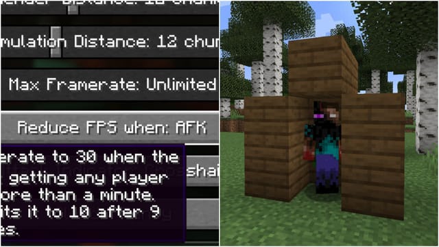 New Minecraft Reduce FPS feature explained