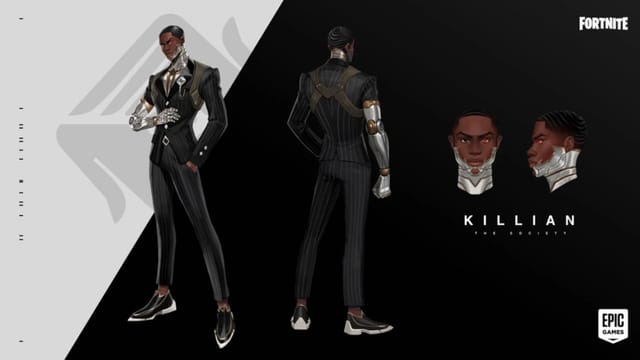 A look at the mysterious Killian skin in Fortnite