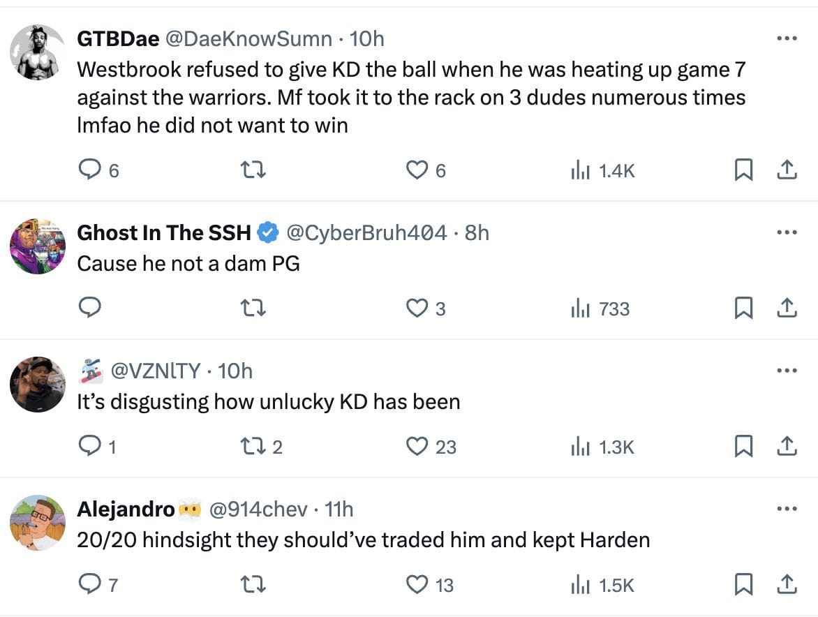 “When Robin thinks he’s Batman”- NBA fans disgusted with Russell ...