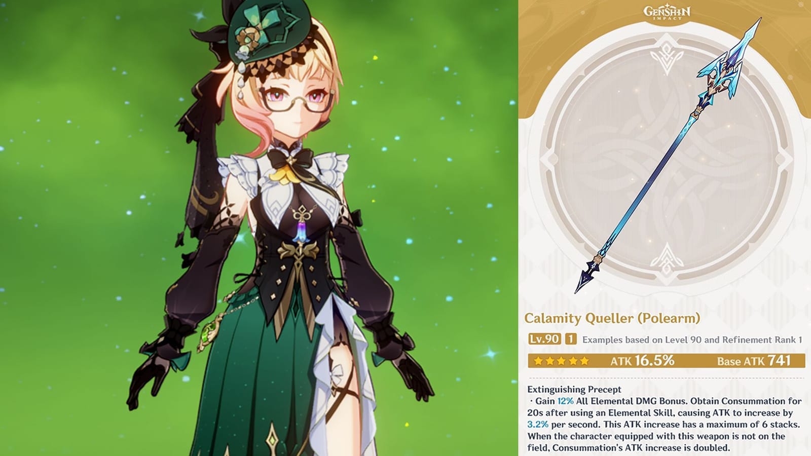 5 best weapons for Emilie in Genshin Impact