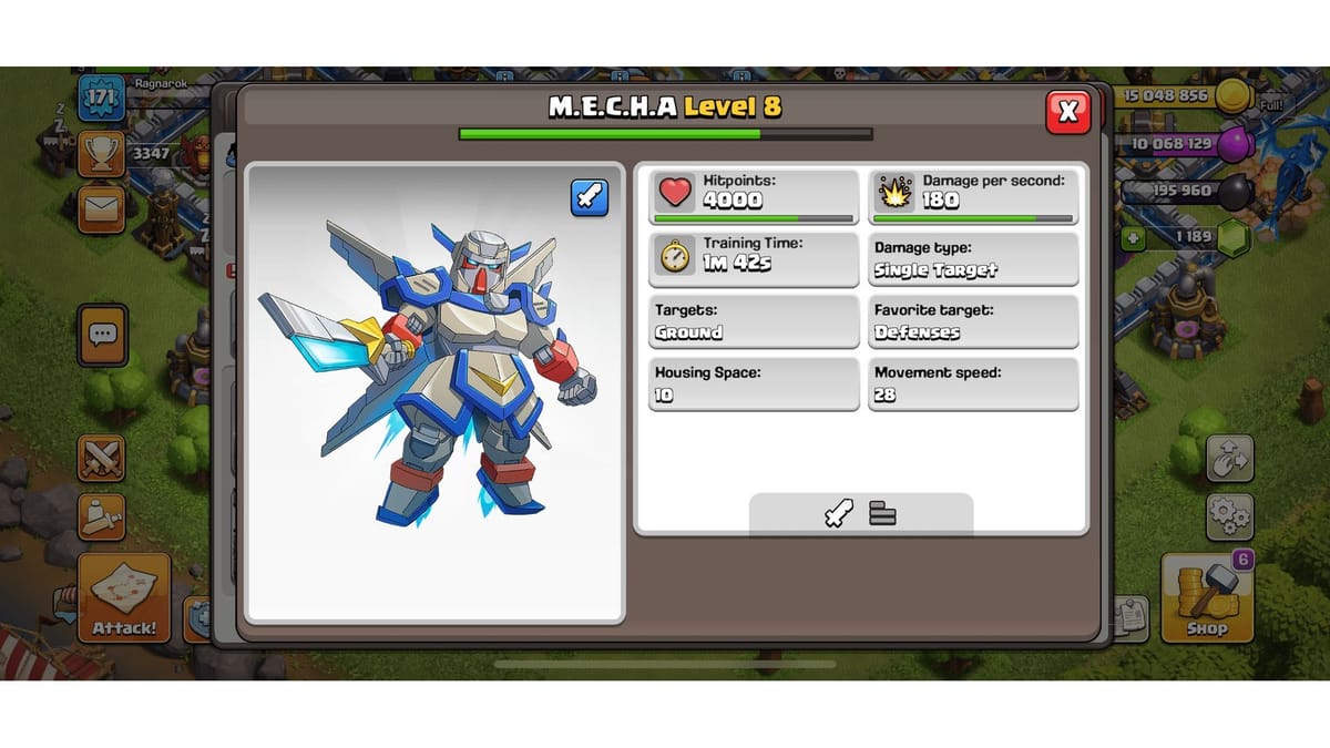 Clash of Clans M.E.C.H.A guide: How to get and best ways to use