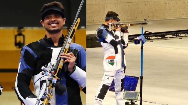 Paris Olympics 2024 Shooting: Swapnil Kusale wins bronze in 50m Rifle 3 Positions to clinch 3rd ...