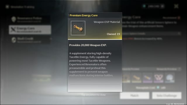 How to get Energy Core in Wuthering Waves