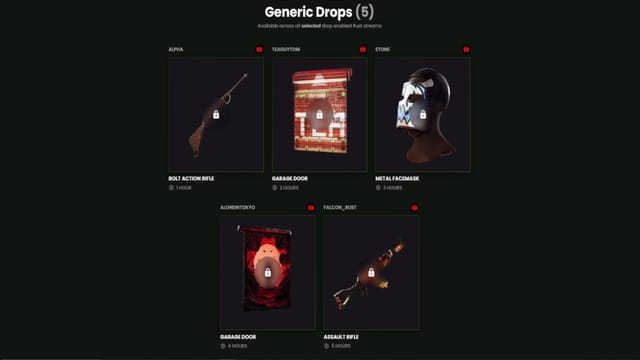 Rust Twitch Drops (August 2024): Release date, all rewards, and how to ...