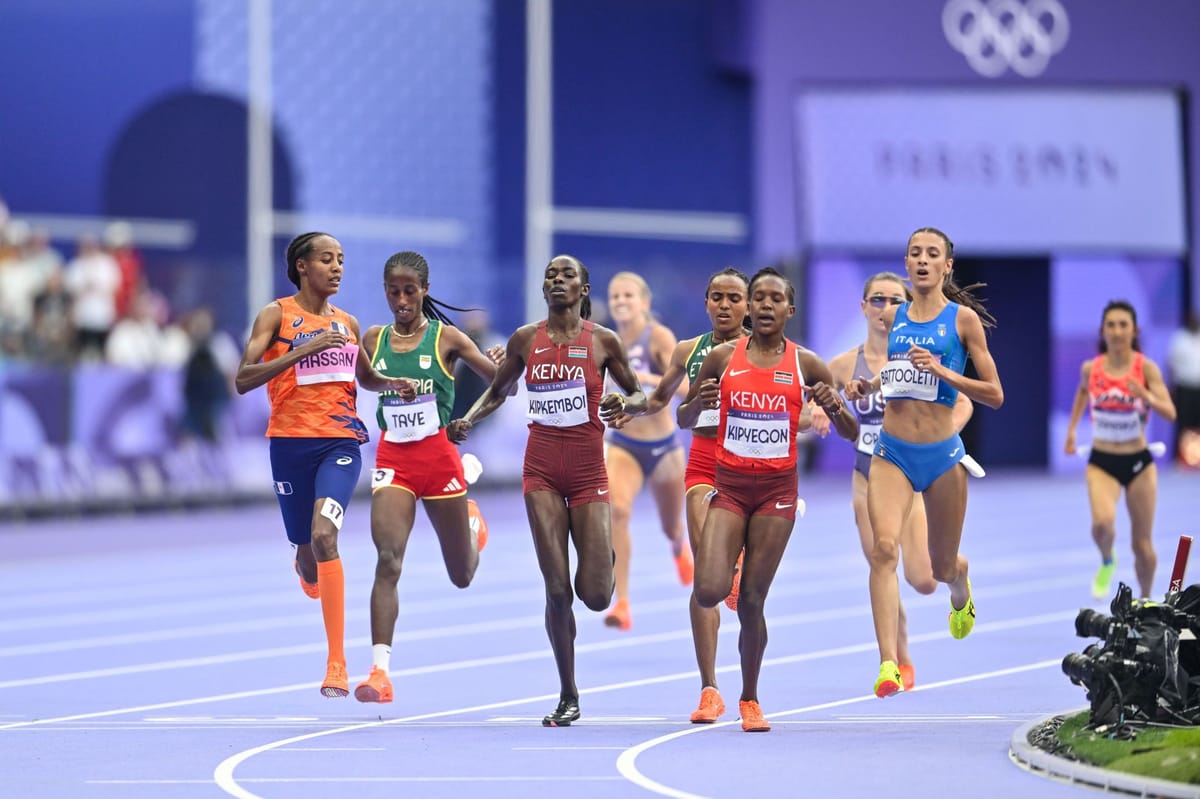 Why was Faith Kipyegon disqualified despite finishing second fastest in ...