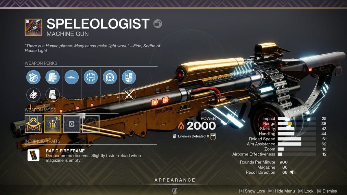 All new weapons and perks in Destiny 2 Episode Echoes Act III