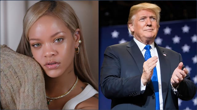 Why did Rihanna send Donald Trump a cease-and-desist letter?