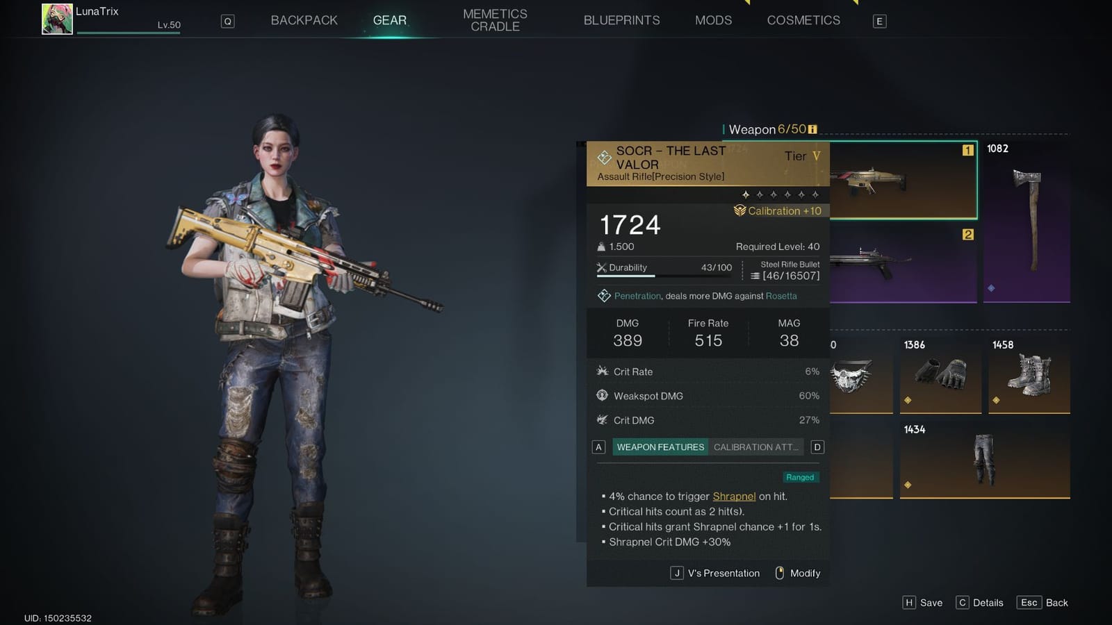 Once Human Shrapnel build guide: BiS gear, Deviant, and more