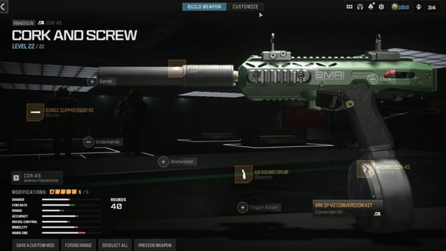 Game-breaking glitch in Warzone and MW3 gives COR-45 insane TTK advantage