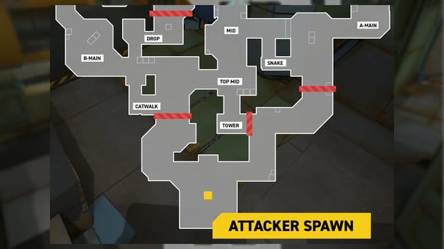 Spectre Divide Skyway map guide: Tips and tricks, layout, callouts, and ...