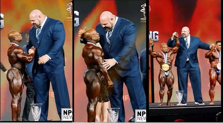 In pictures: Brian Shaw's hilarious appearance with Mr. Olympia