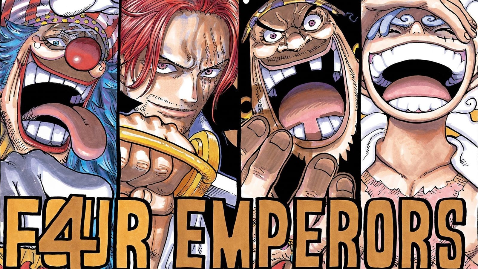 20 best One Piece color spreads, ranked