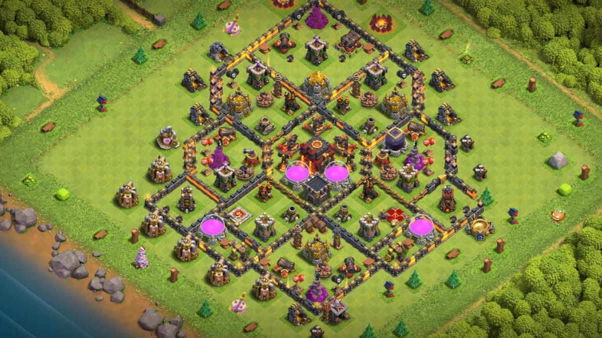 5 best Clash of Clans Town Hall 10 defensive bases