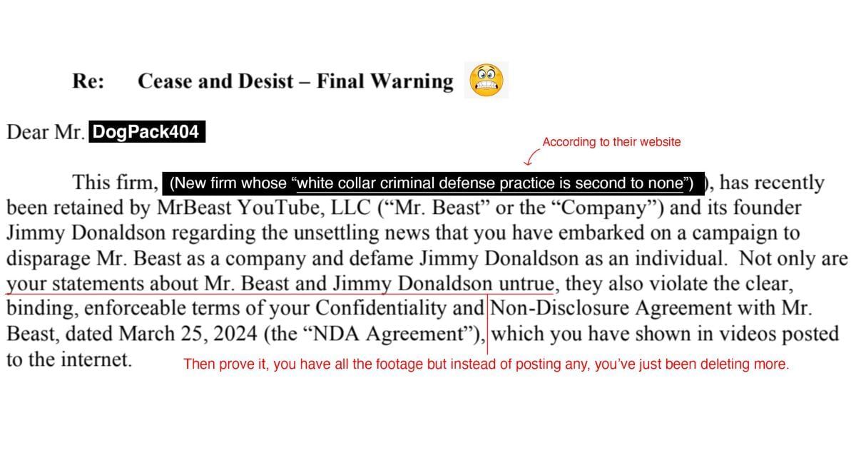 MrBeast's alleged lawsuit against DogPack404: Everything we know so far