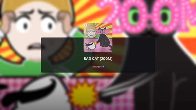 How to play Roblox Bad Cat