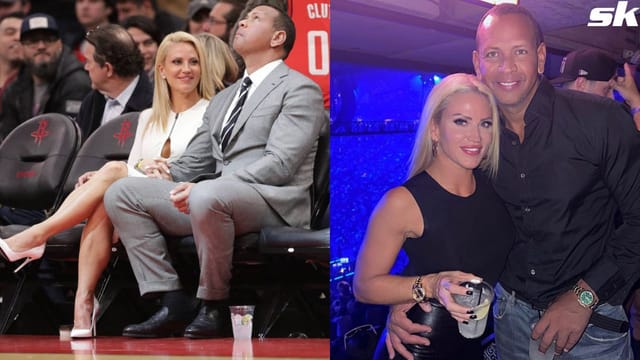 Alex Rodriguez's girlfriend Jaclyn Cordeiro dons red pink swimsuit for ...