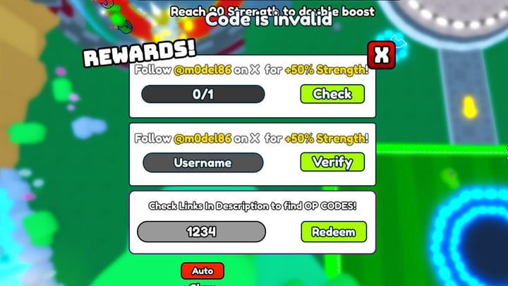 Demon Training Simulator Codes