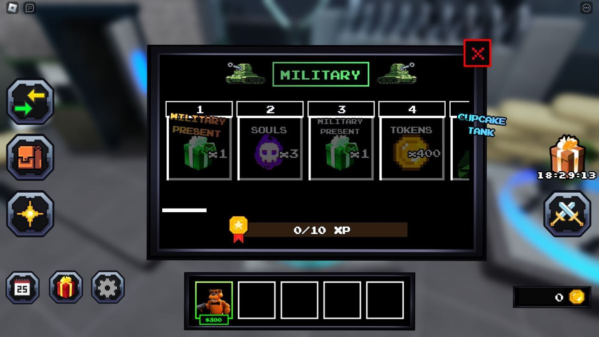 Five Nights TD: Military Lobby, Military Pass, and More