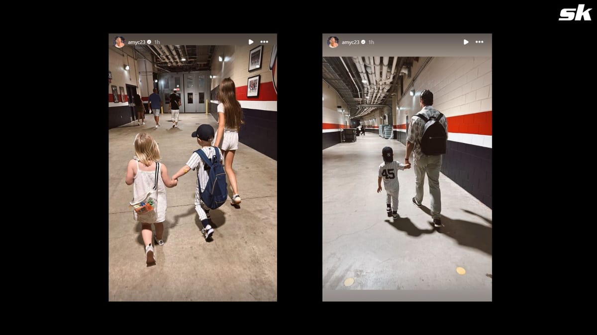 In Photos: Gerrit Cole's wife Amy shares sweet moments of sons Caden ...