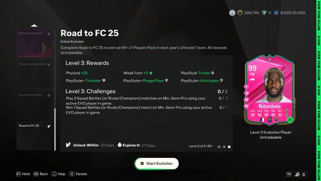 EA FC 24 Road to FC 25 Evolution guide: best players to use, all ...