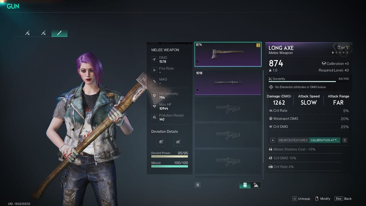 Are melee builds viable in Once Human?