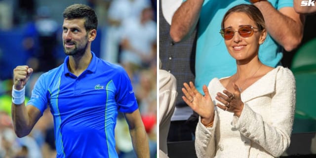 Novak Djokovic's wife Jelena celebrates the Serb creating history as ...